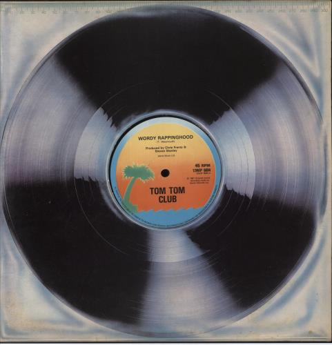 Tom Tom Club Wordy Rappinghood UK 12" vinyl single (12 inch record ...