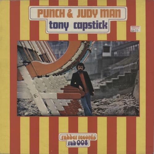Tony Capstick Punch & Judy Man UK vinyl LP album (LP record) (657145)