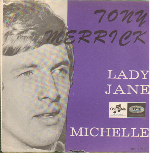 Tony Merrick Lady Jane Norwegian 7" vinyl single (7 inch record / 45 ...