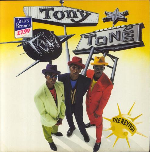 Tony Toni Toné The Revival UK vinyl LP album (LP record) (784318)