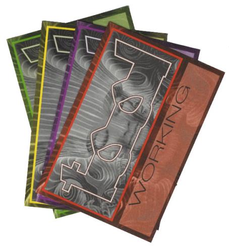 Tool 2001 Tour Passes - Set OF 8 US tour pass (430025) TOUR PASSES