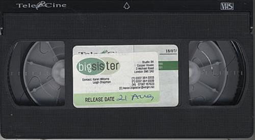Toploader Just Hold On - no p/s UK Promo video (VHS or PAL or NTSC ...