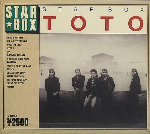 Toto Star Box Japanese CD album (CDLP) (156035)
