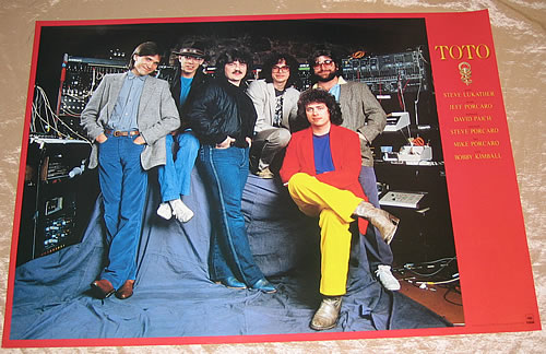 Toto Toto Japanese Promo poster (350358)