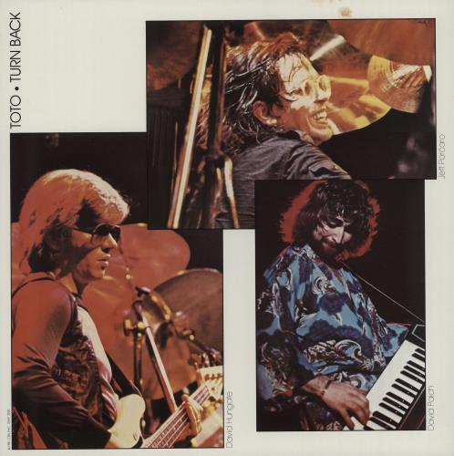 Toto Turn Back - Obi-Sticker Japanese vinyl LP album (LP record) (670746)