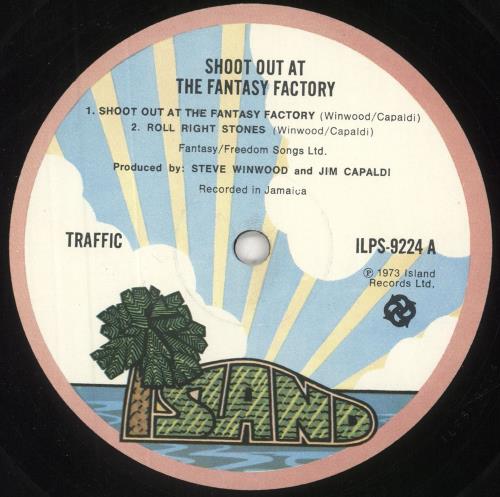 Traffic Shoot Out At The Fantasy Factory - 1st UK vinyl LP album (LP ...