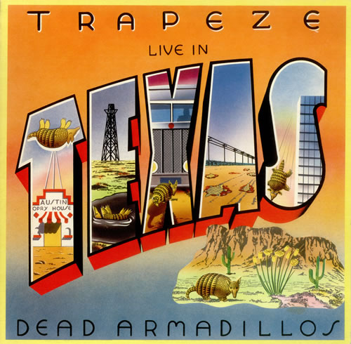 Trapeze Live In Texas - Dead Armadillos UK vinyl LP album (LP record ...