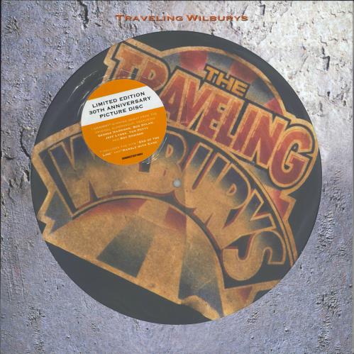 Traveling Wilburys Traveling Wilburys Vol. 1 UK picture disc LP (vinyl picture disc album) (777269)
