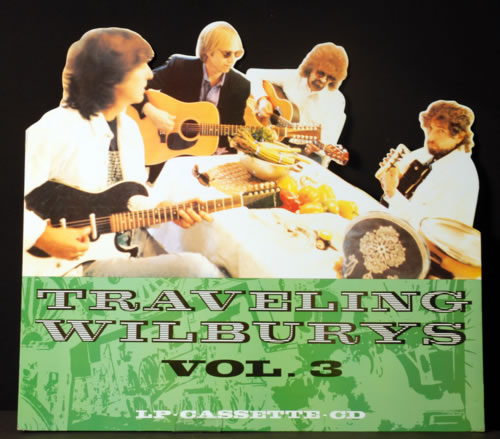 Traveling Wilburys Volume 3 UK Promo display (287725)