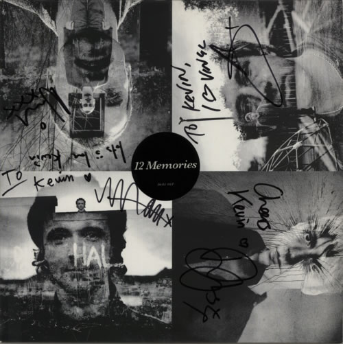 Travis (90s) 12 Memories - Autographed UK vinyl LP album (LP record ...
