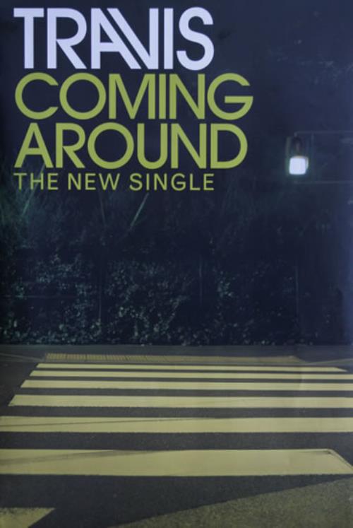 Travis (90s) Coming Around UK Promo poster (527891)