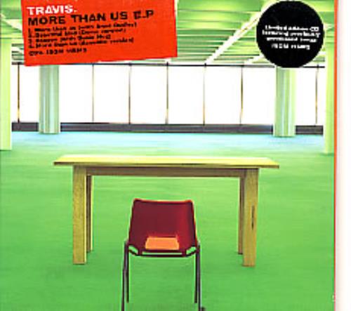 Travis (90s) More Than Us EP UK CD single (CD5 / 5") (163074)