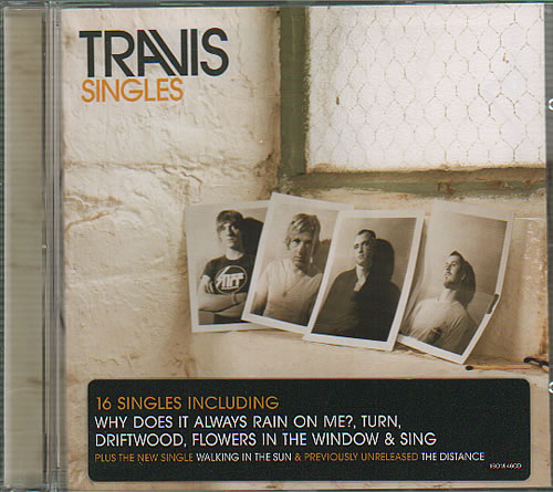 Travis (90s) Singles UK CD album (CDLP) (303673)