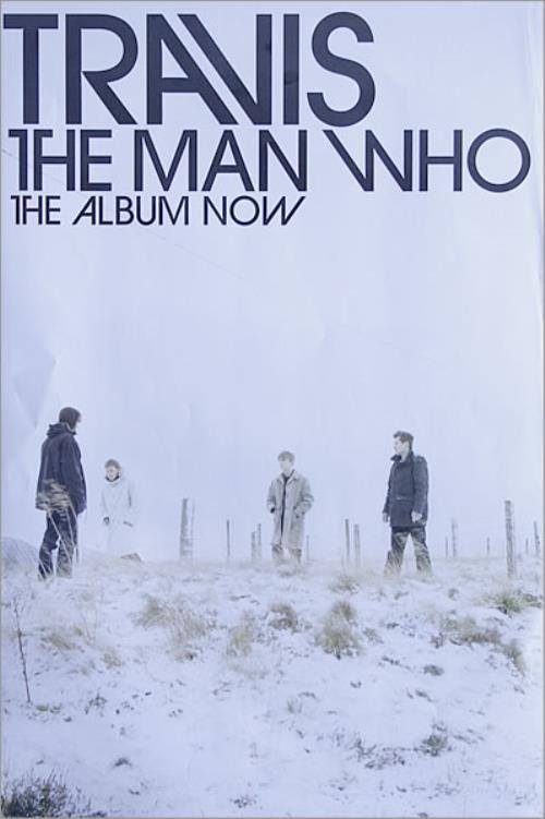 Travis (90s) The Man Who UK Promo poster (527890)