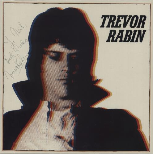 Trevor Rabin Trevor Rabin - Autographed UK vinyl LP album (LP record ...