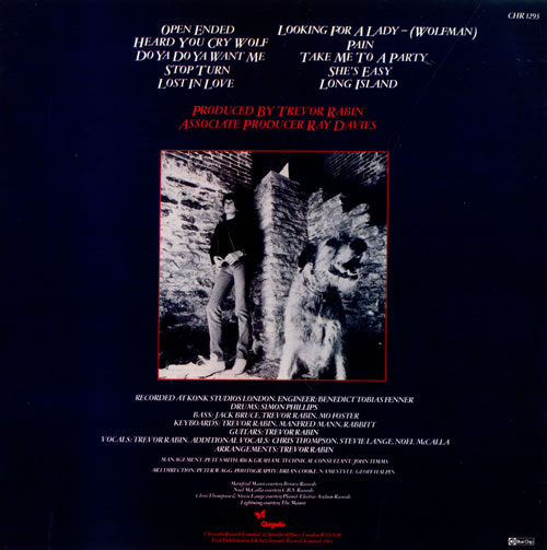 Trevor Rabin Wolf UK vinyl LP album (LP record) (519074)