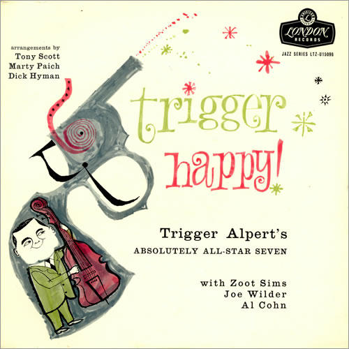 Trigger Alpert Trigger Happy! UK vinyl LP album (LP record) (466738)