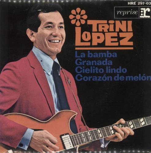Trini Lopez Trini Lopez EP Spanish 7" vinyl single (7 inch record / 45 ...