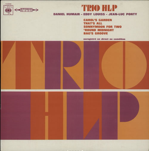 Trio HLP Trio HLP French vinyl LP album (LP record) (567355)