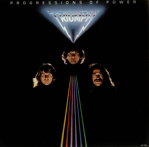 Triumph Progressions Of Power Canadian vinyl LP album (LP record) (455829)