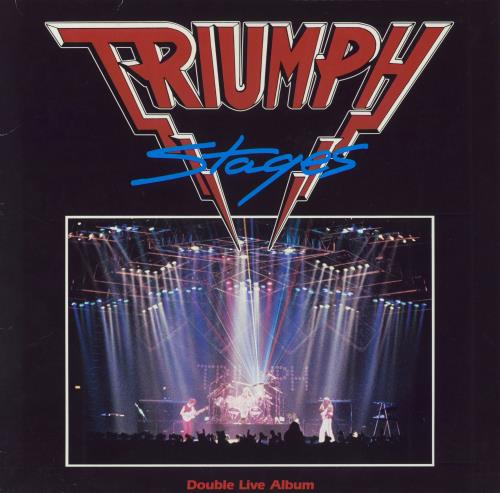 Triumph Stages - EX German 2-LP vinyl record set (Double LP Album) (463447)