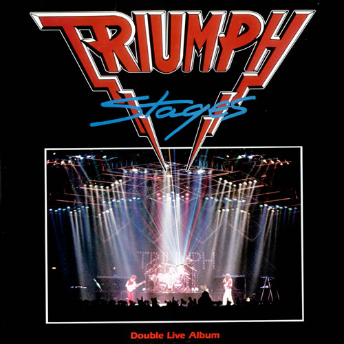 Triumph Stages UK 2-LP vinyl record set (Double LP Album) (524867)