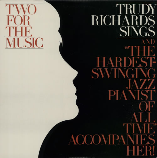 Trudy Richards Two For The Music US vinyl LP album (LP record) (618785)