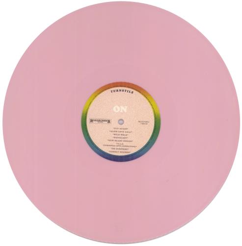 Turnstile Glow On - Baby Pink Vinyl US vinyl LP album (LP record) (835586)