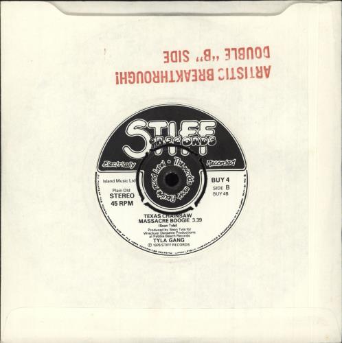 Tyla Gang Styrofoam - 4pr UK 7" vinyl single (7 inch record / 45) (705423)