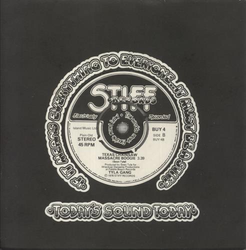 Tyla Gang Styrofoam - 4pr UK 7" vinyl single (7 inch record / 45) (853173)