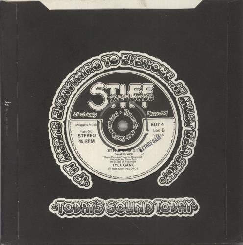 Tyla Gang Styrofoam - 4pr UK 7" vinyl single (7 inch record / 45) (853173)