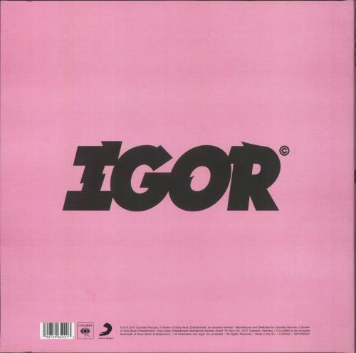 Tyler, The Creator Igor UK vinyl LP album (LP record) (820576)
