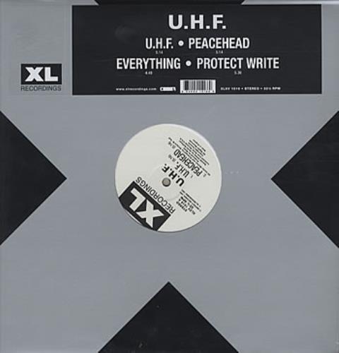 U.H.F. U.H.F UK 12" vinyl single (12 inch record / Maxi-single) (315735)