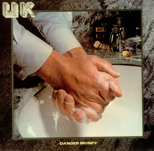 U.K. Danger Money UK vinyl LP album (LP record) (141730)