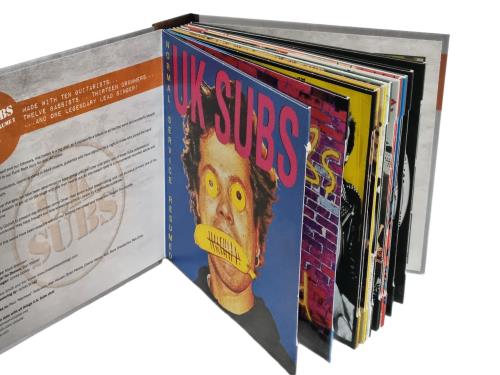 U.K. Subs The Albums Volume 2 UK 7" single box set (769803)