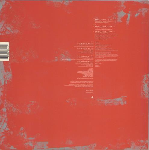 U2 Beautiful Day & Elevation Remixes - Double Pack UK 12" vinyl single ...