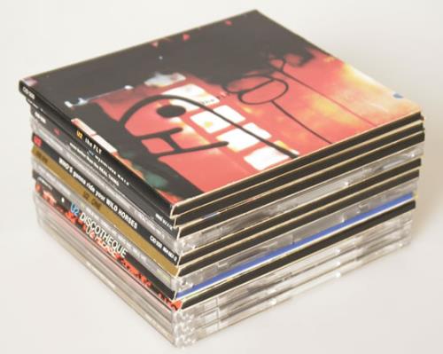 U2 Collection of 12 x CD Singles UK CD single (CD5 / 5") (497105)