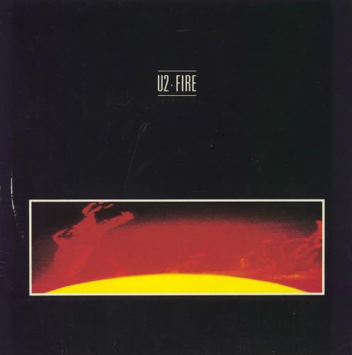 U2 Fire - EX UK 7" vinyl single (7 inch record / 45) (808439)