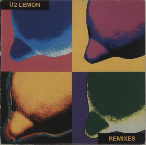 U2 Lemon Remixes - VG+ UK Promo 12" vinyl single (12 inch record / Maxi ...