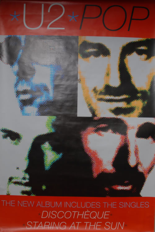 U2 Pop - Album UK Promo poster (590139)