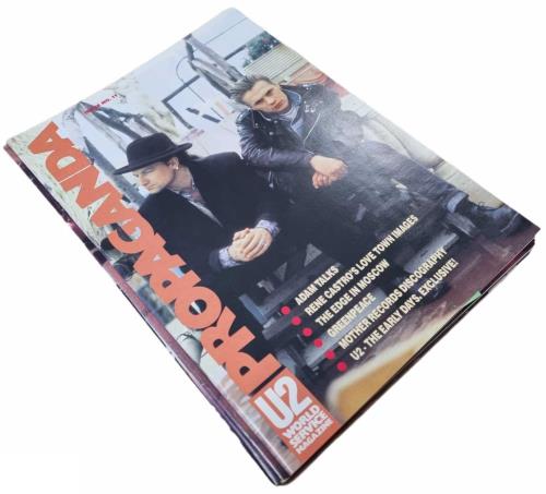 U2 Propaganda - 1-20 UK fanzine (546454) 20 FANZINES