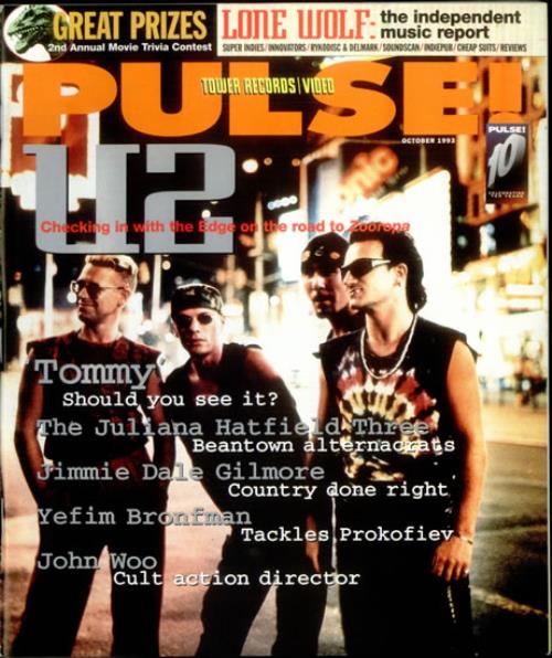 U2 Pulse! US magazine (537609) OCTOBER 1993