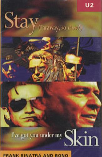 U2 Stay (faraway, So Close) US cassette single (98013)