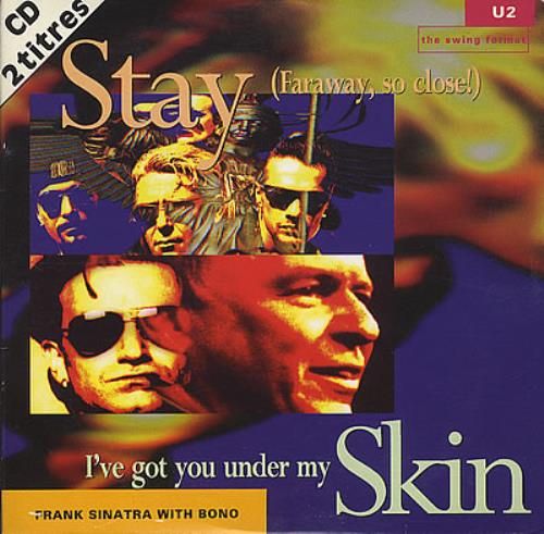 U2 Stay 2-trk French CD single (CD5 / 5") (25108)