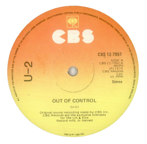 U2 Three EP - 3rd Irish 12" vinyl single (12 inch record / Maxi-single ...