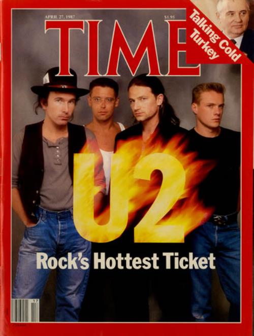 U2 Time US magazine (540790) APRIL 27, 1987