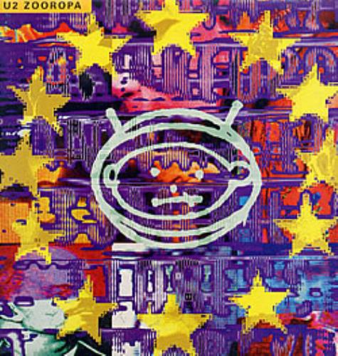 U2 Zooropa Brazilian vinyl LP album (LP record) (215036)