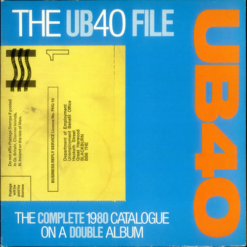 UB40 The UB40 File UK 2-LP vinyl record set (Double LP Album) (536762)