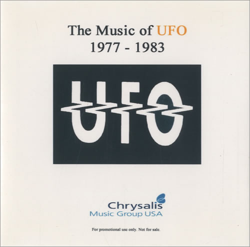 UFO The Music Of UFO: 1977-1983 US Promo CD-R acetate (493207)