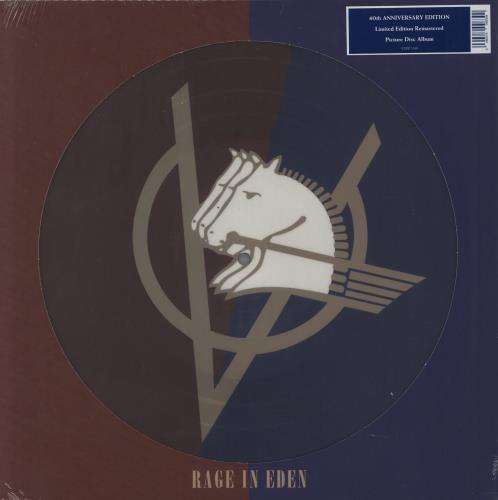 Ultravox Rage In Eden: Remastered - Sealed UK picture disc LP (vinyl picture disc album) (801532)